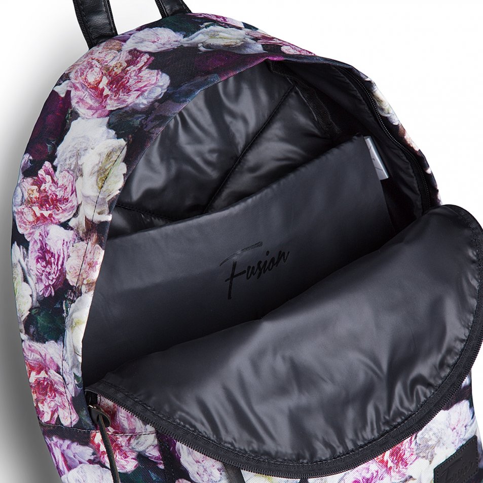 Fusion Roses Printed Backpack on Luulla