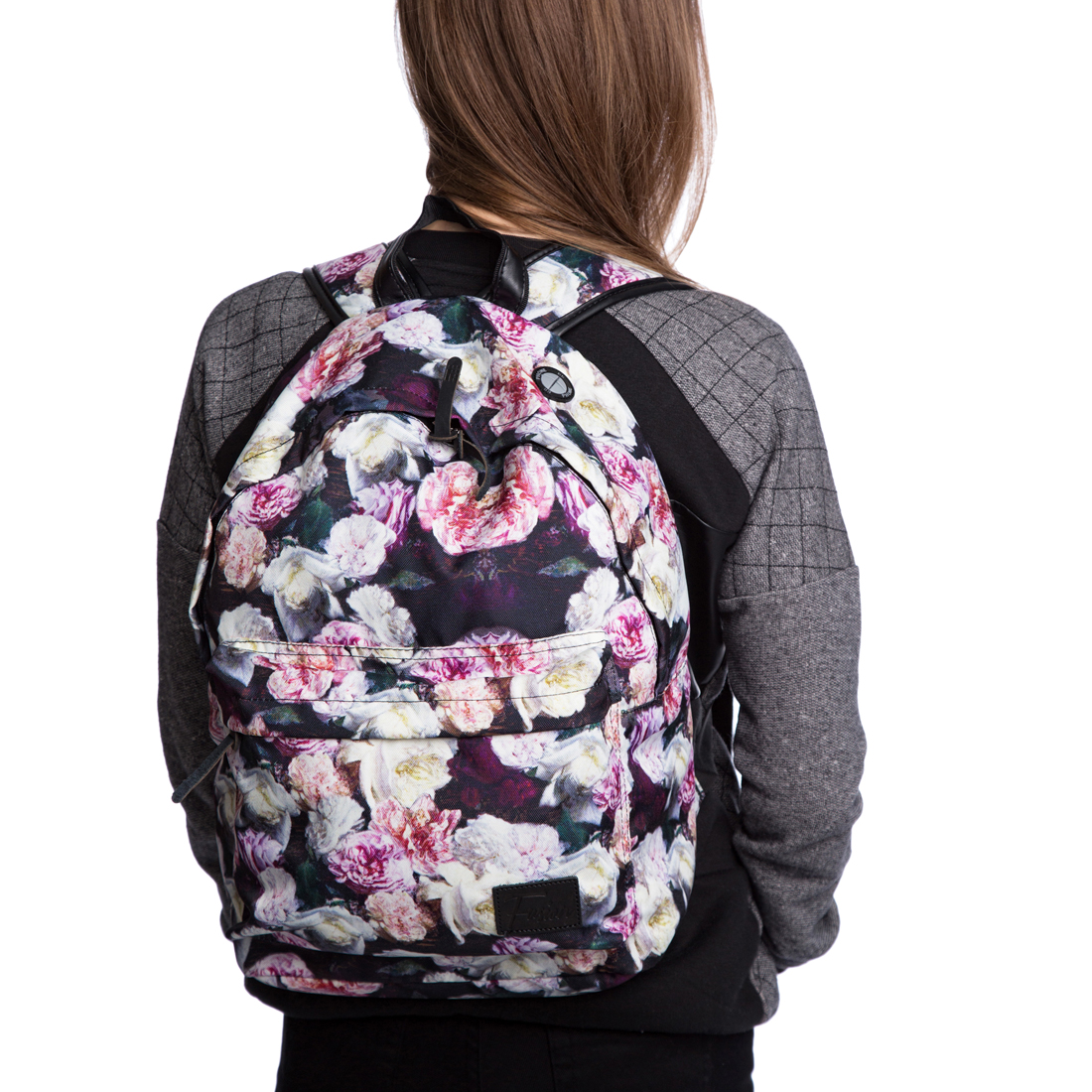 Fusion Roses Printed Backpack on Luulla